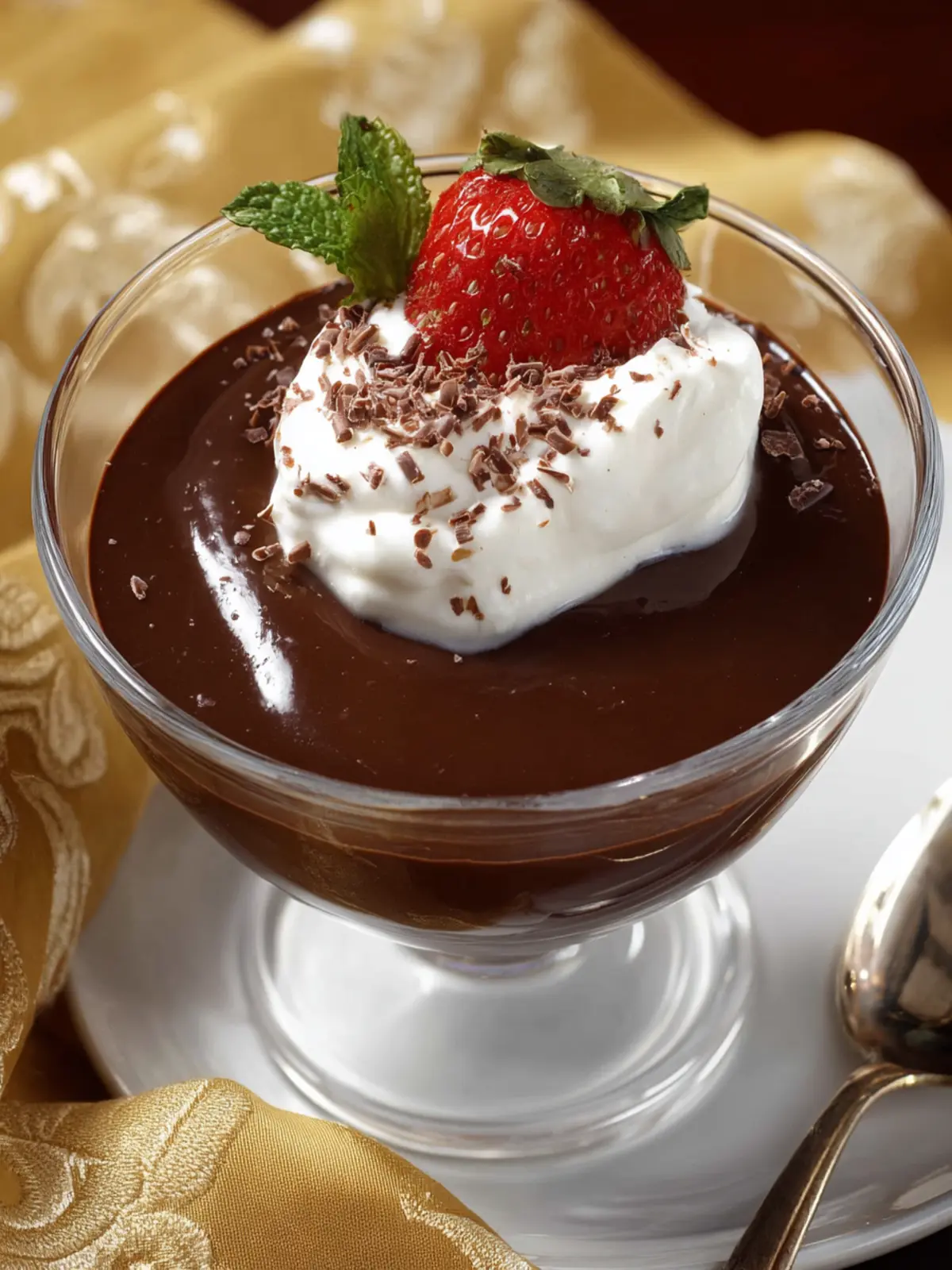 chocolate pot de crème for one